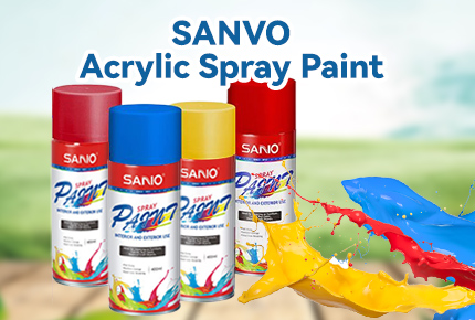 Best Aerosol Spray Paint for Wood | Custom Spray Paint Service | SANVO