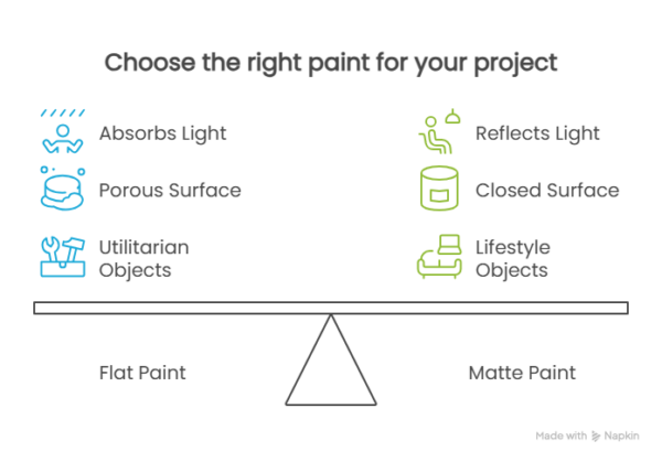 Flat vs Matte Spray Paint: Which Finish Is Best for Your Project?